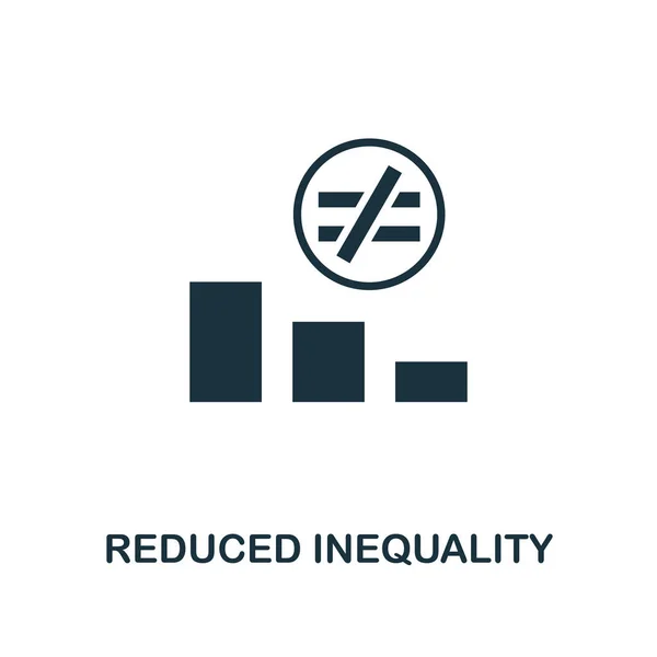 Reduced Inequality icon. Creative element design from community icons ...