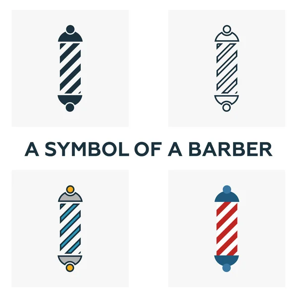 Símbolos de barbería Stock Photos, Royalty Free Símbolos de barbería ...