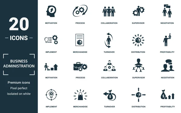 Administration pictogramme Vector Art Stock Images | Depositphotos