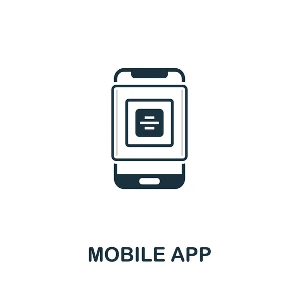 Mobile Technology icon. Simple element from business technology ...