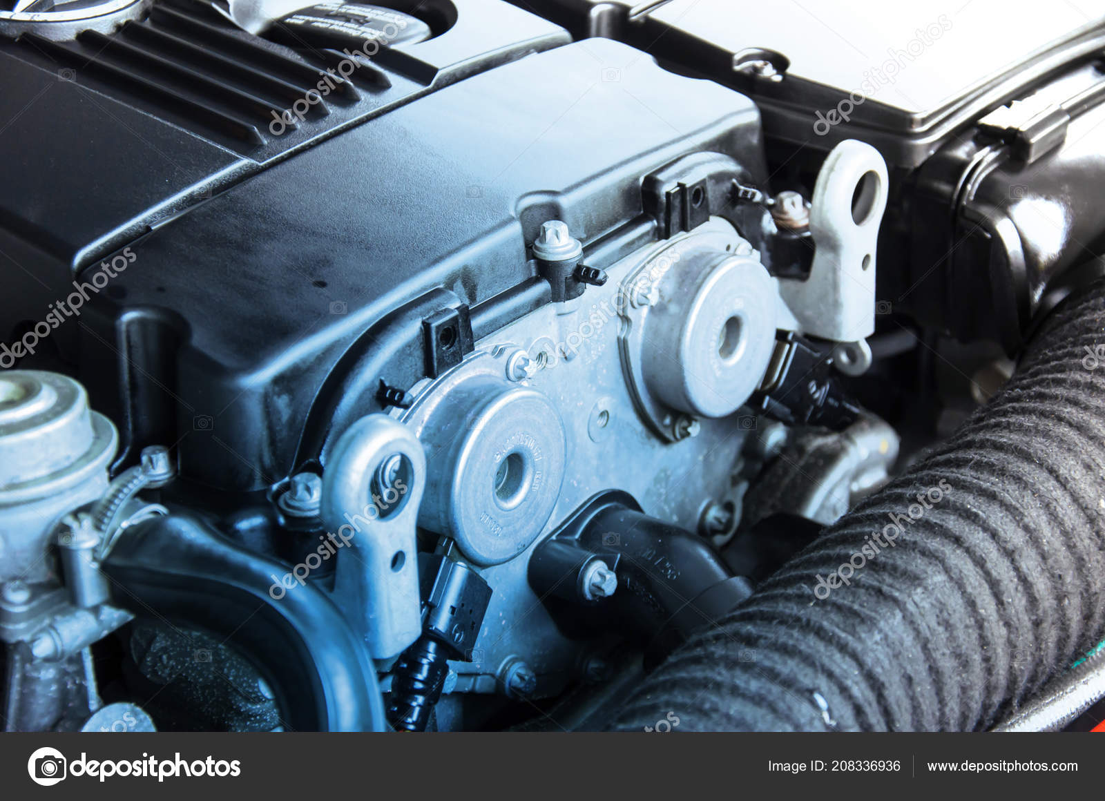 Close Details Car Engine — Stock Photo © aoo8449 #208336936