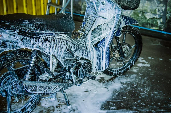 Motorcycle wash — Stock Photo © aoo8449 #298694994