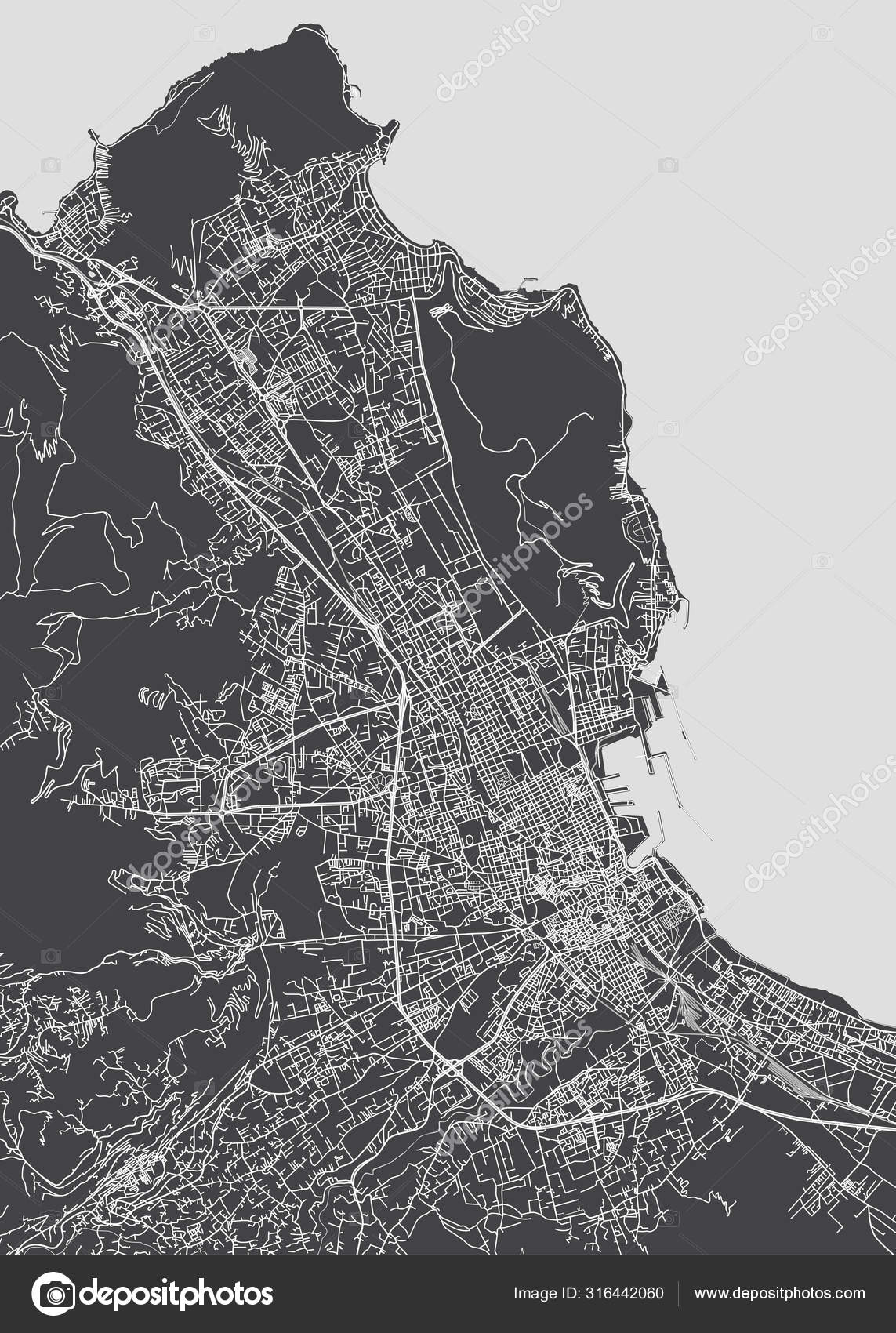 Mapa De La Ciudad De Palermo