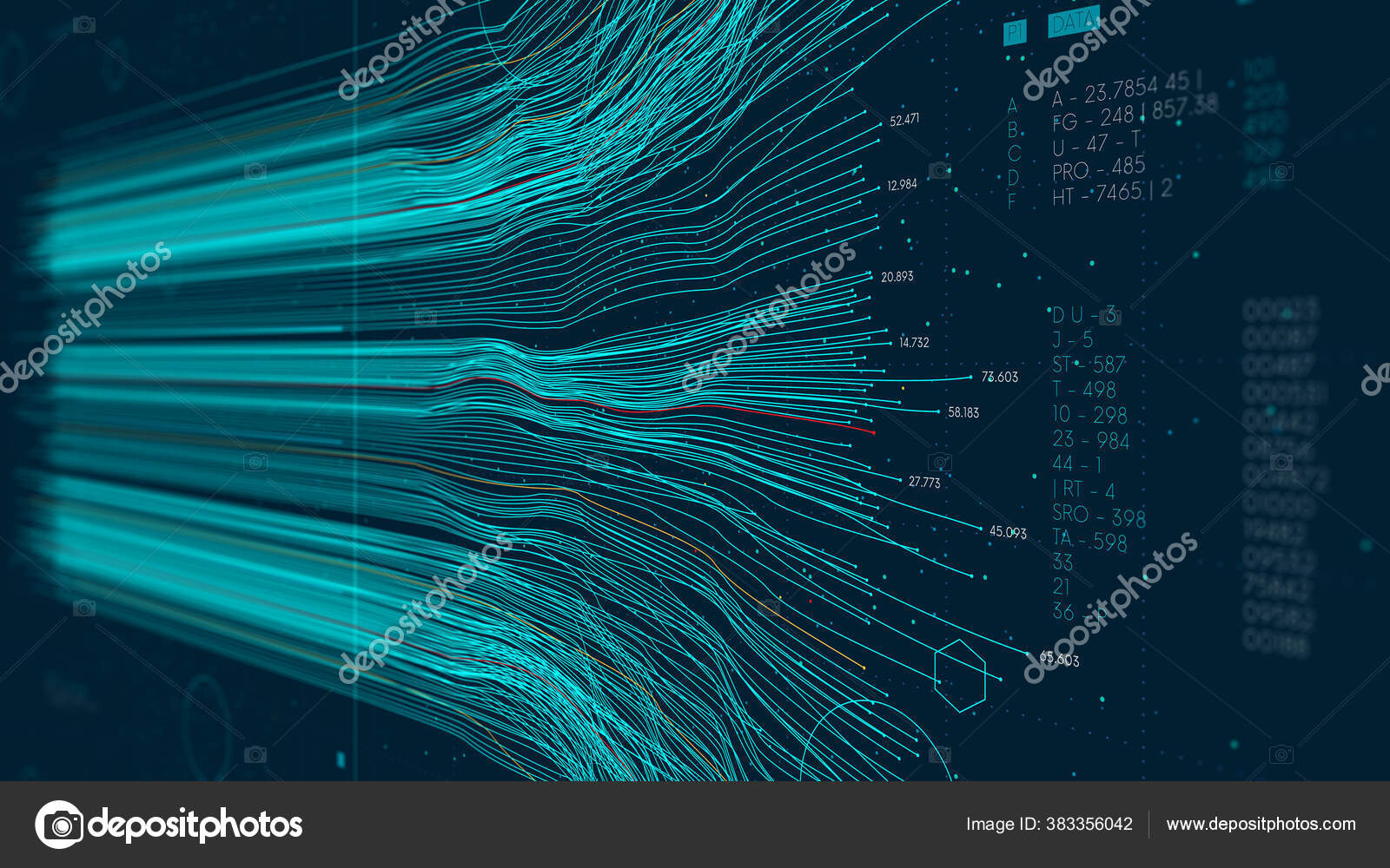 Information Artificial Neural Network Cluster Analysis Big Data Computer Intelligent — Stock ...