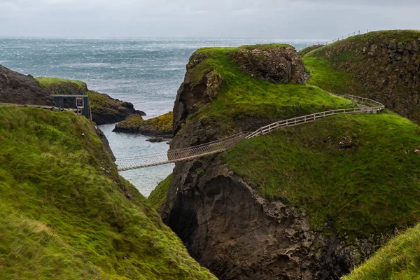Rope bridge antrim Stock Photos, Royalty Free Rope bridge antrim Images ...