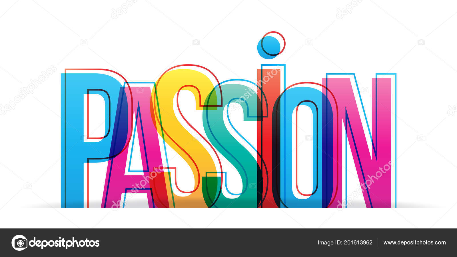 Passion Word Art