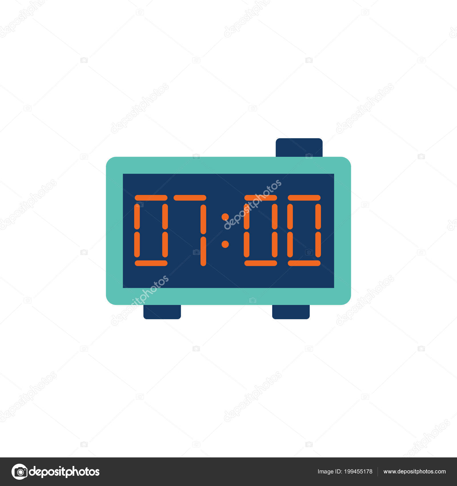 Alarm Logo Icon Design Stock Vector by ©putracetol 199455178