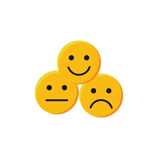 Smiley emoticon balls set with dreaming, happy and crying face emotions ...