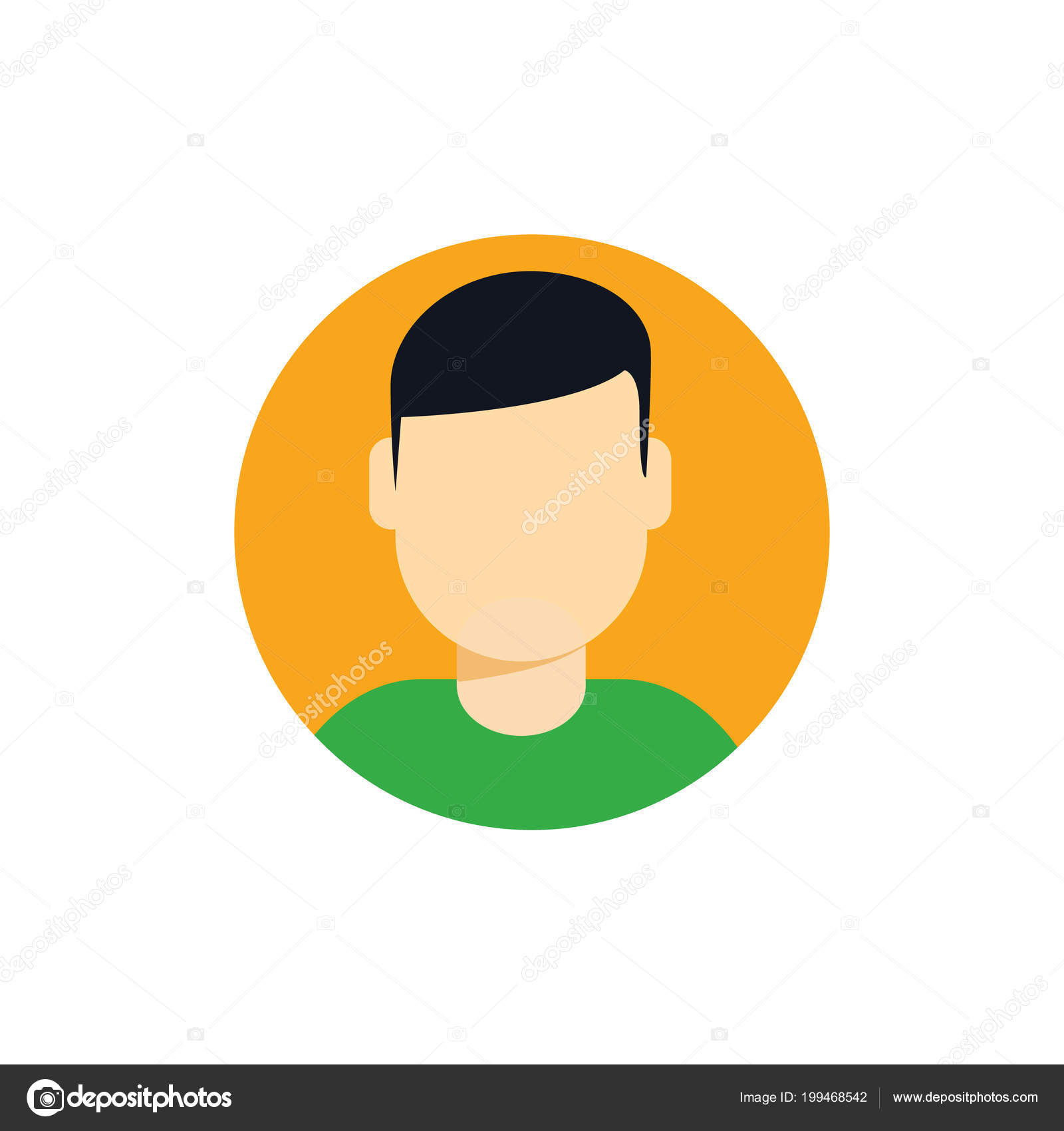 Man Logo Icon Design Stock Vector Image by ©putracetol #199468542