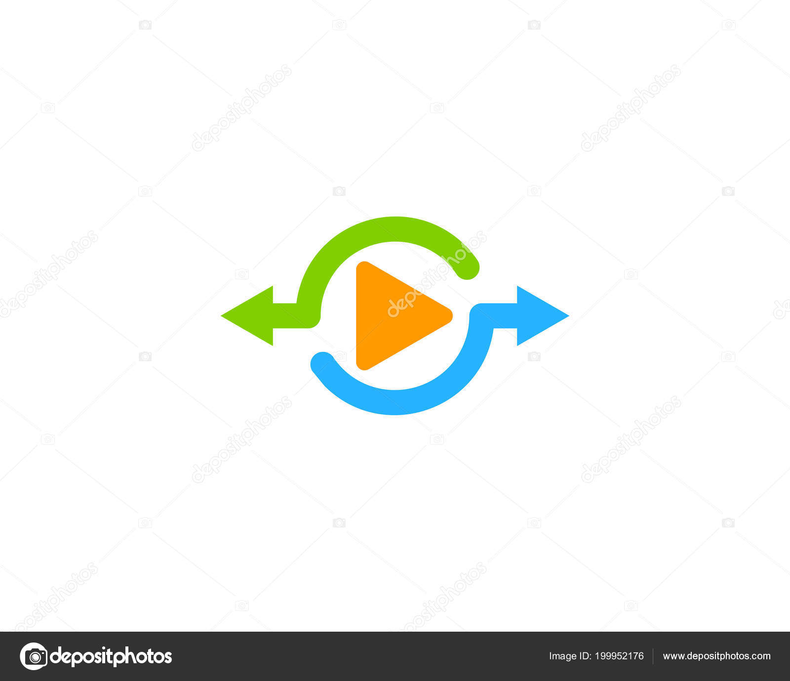 Share Icon Logo Design Isolated White Background Vector Illustration ...