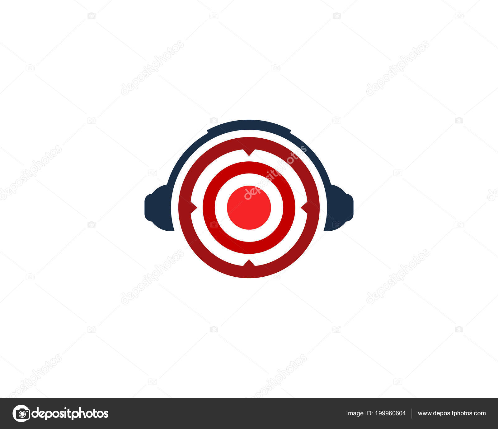 Target Music Logo Modern Logo/music Logo/band Logo/symbol Logo