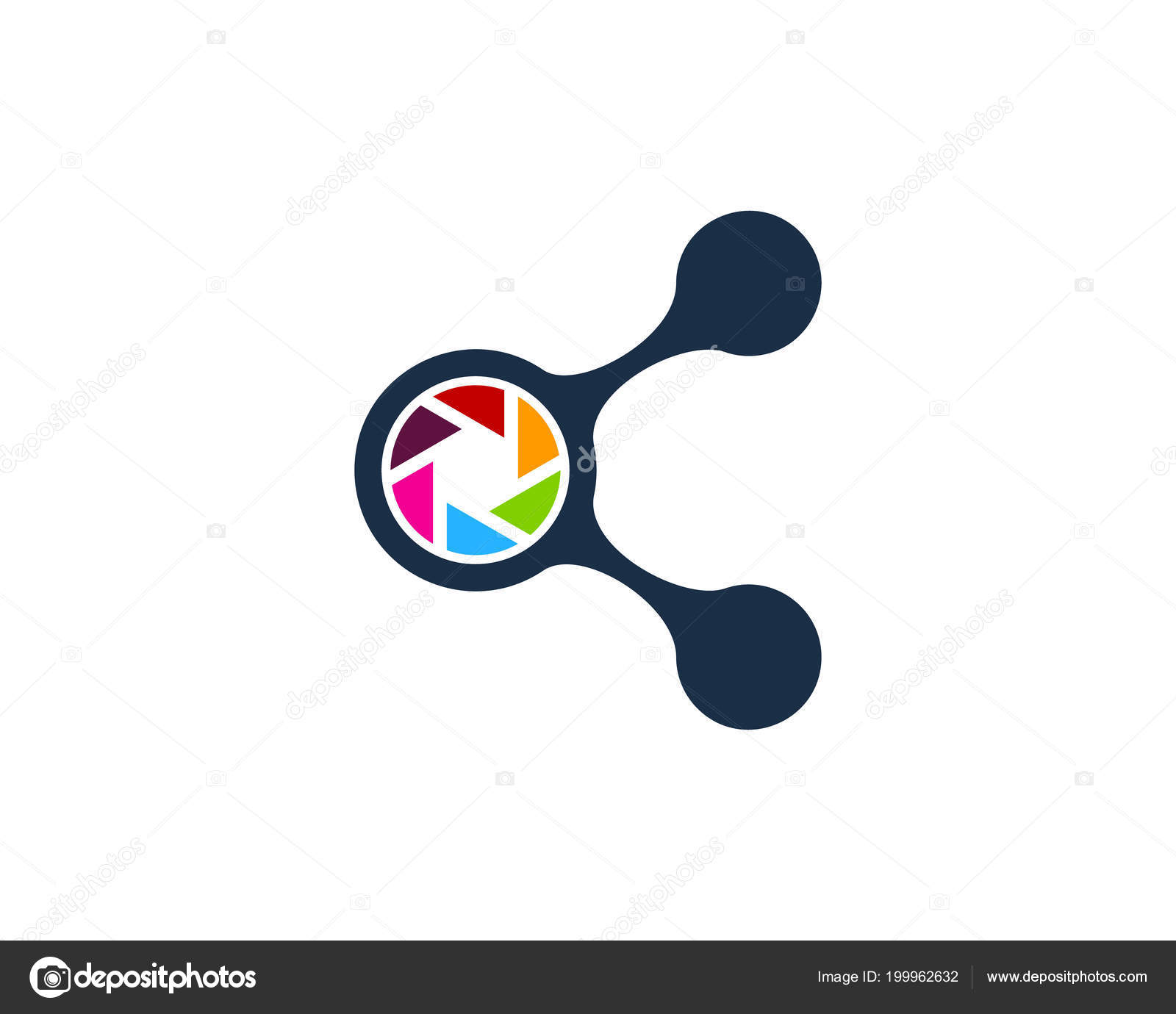 Share Icon Logo Design Isolated White Background Vector Illustration Stock Vector by ©putracetol ...