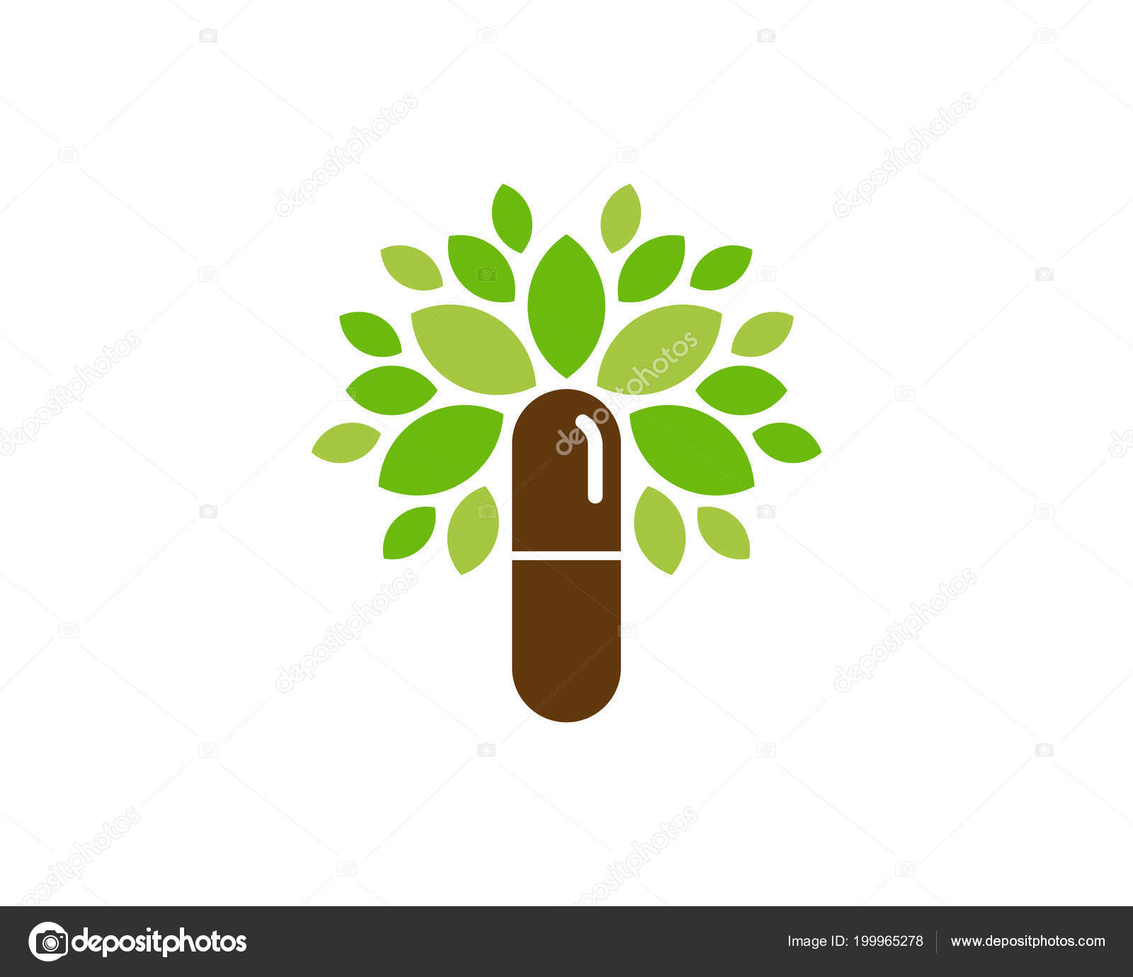 Tree Medicine Icon Logo Design Element Stock Vector by ©putracetol ...