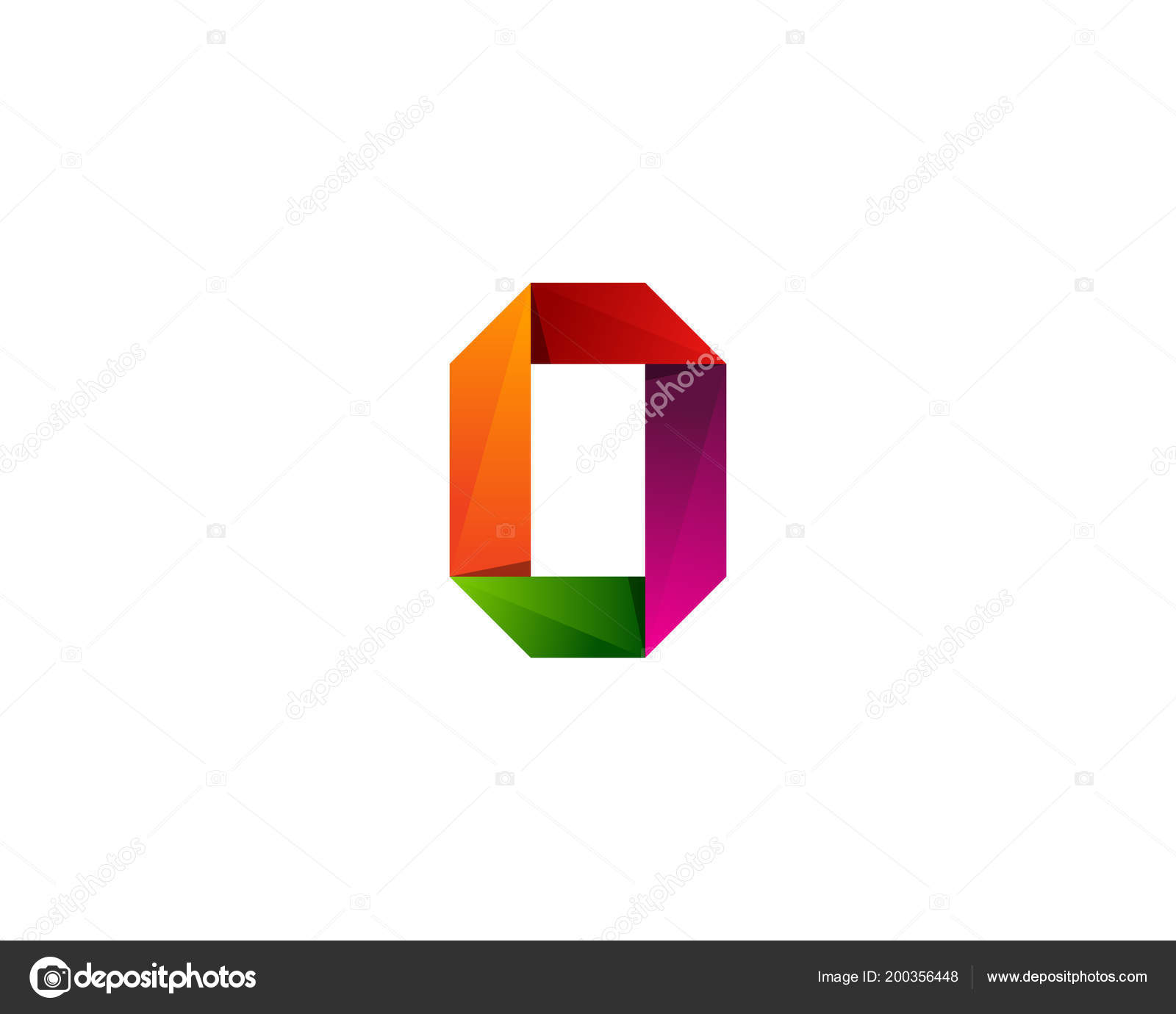 Ribbon Letter Icon Logo Design Element Stock Vector by ©putracetol ...