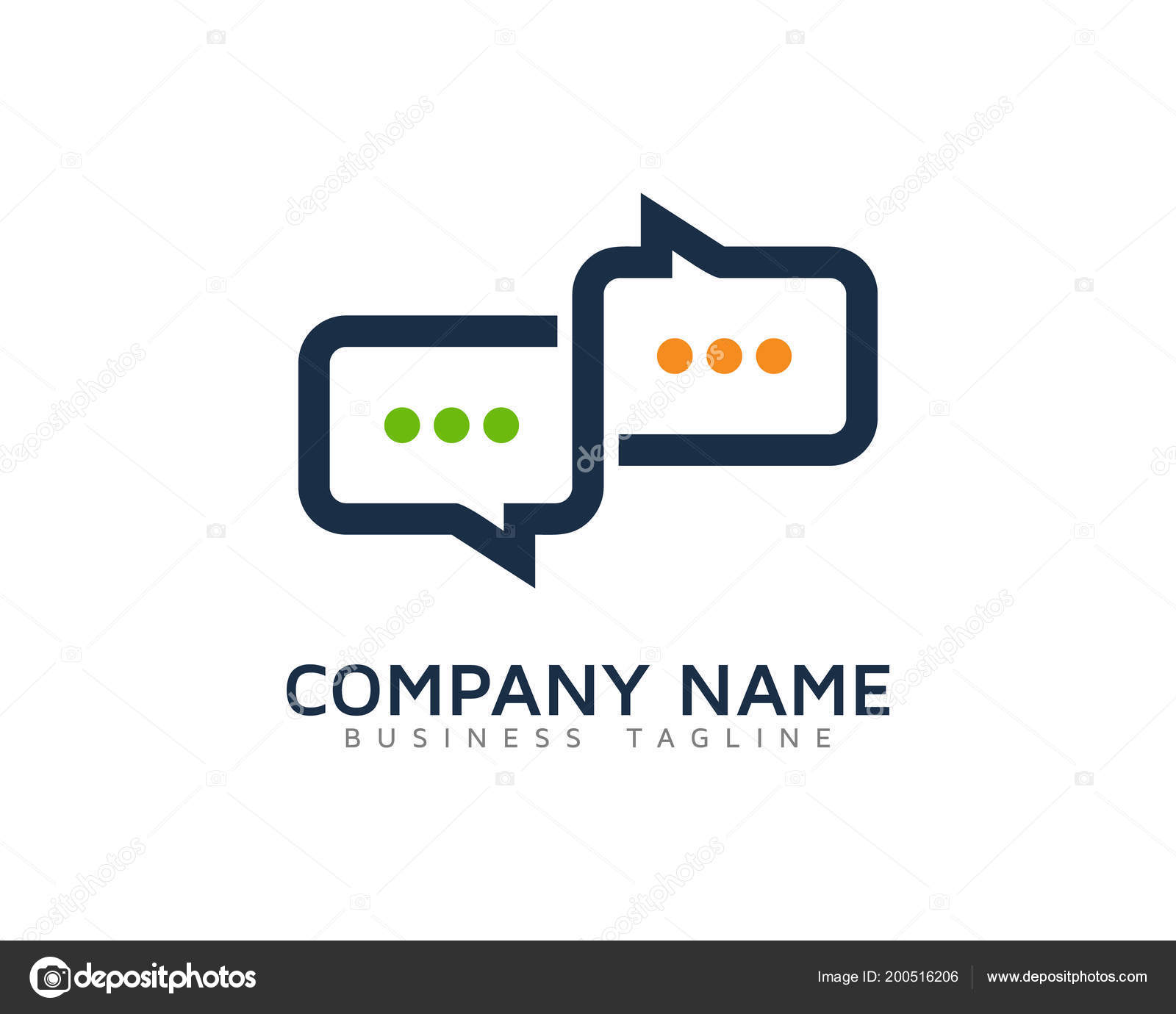 Talk Professional Logo Icon Design Stock Vector by ©putracetol 200516206