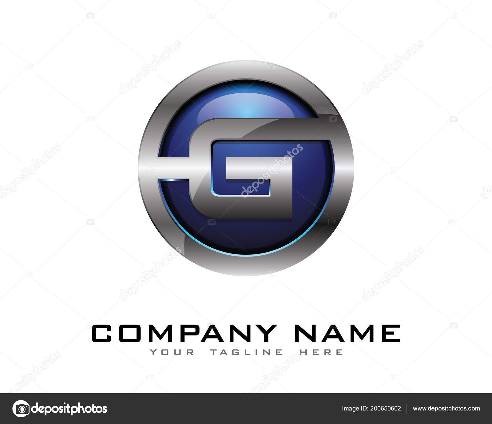 3d Round Logo Design