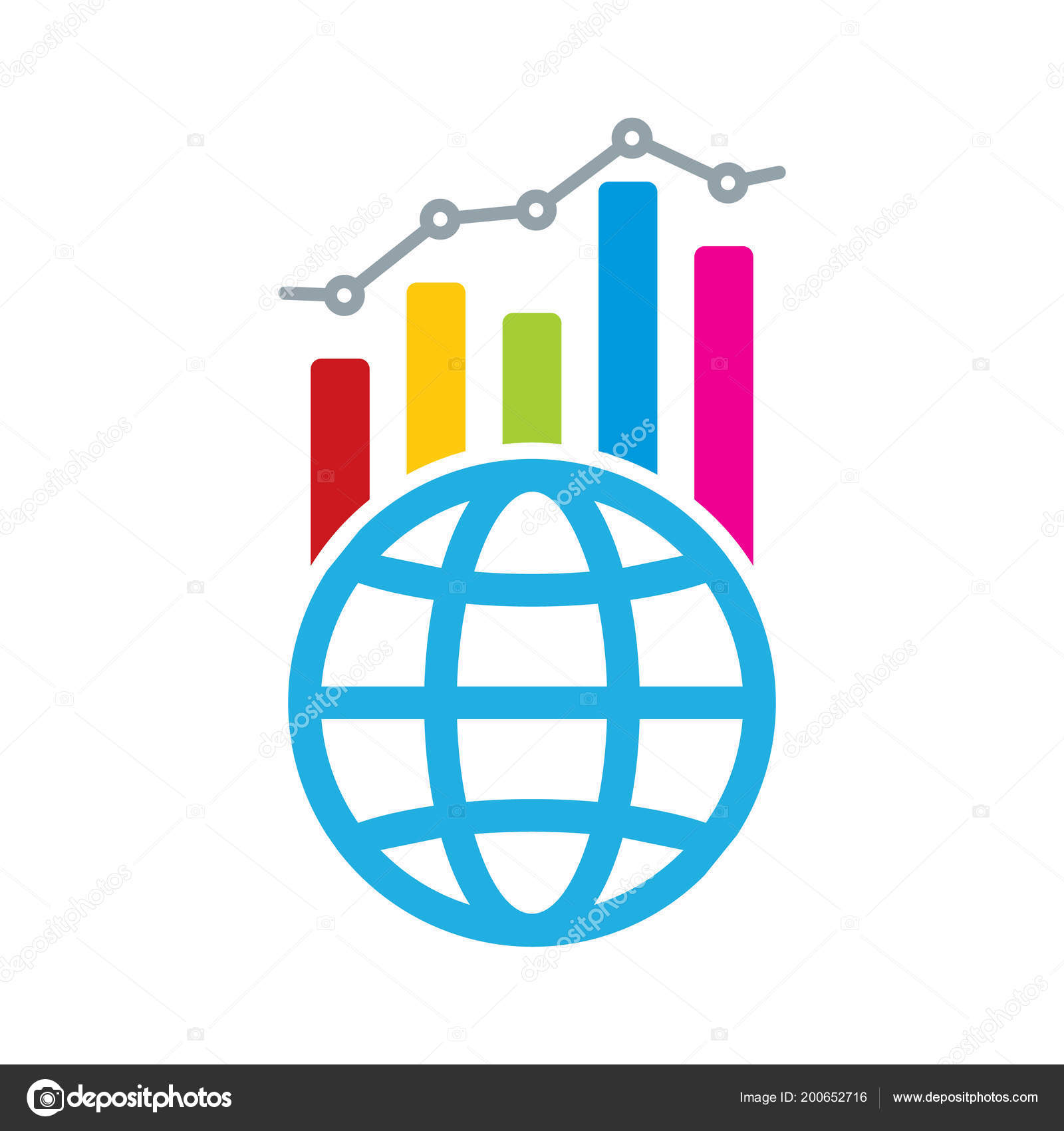 Globe Analytic Logo Icon Design Stock Vector Image by ©putracetol ... Globe Analytic Logo Icon Design Stock Vector Image by ©putracetol ...