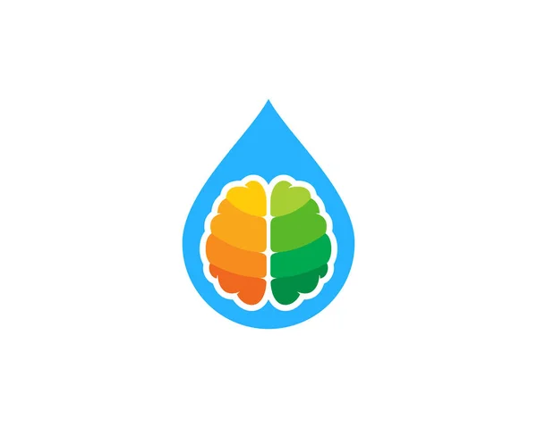 Water Brain Logo Icon Design Stock Vector Image by ©putracetol #200665934
