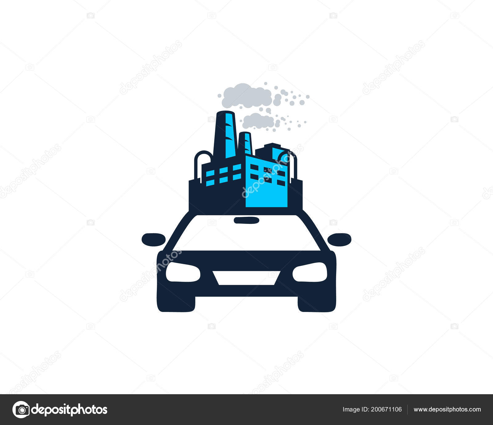 Car Factory Logo Icon Design Stock Vector Image by ©putracetol #200671106