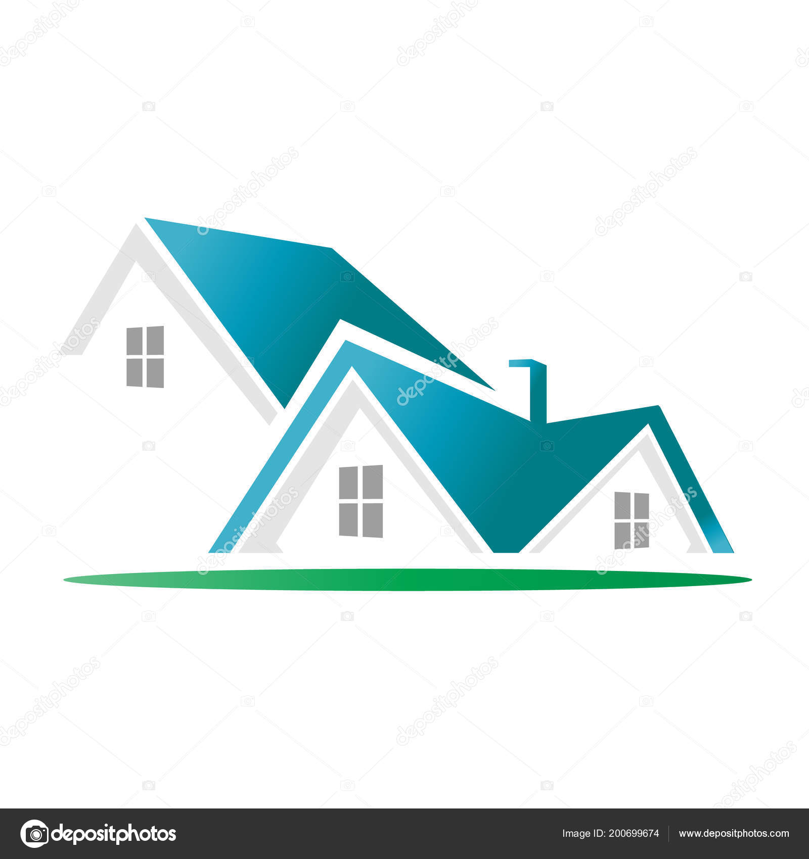 Casa Inicio Logo Icono Diseño Vector de stock #200699674 de ©putracetol