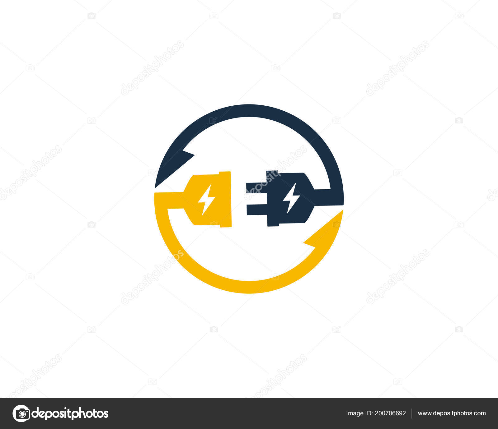 Transfer Electric Logo Icon Design Stock Vector Image by ©putracetol ...