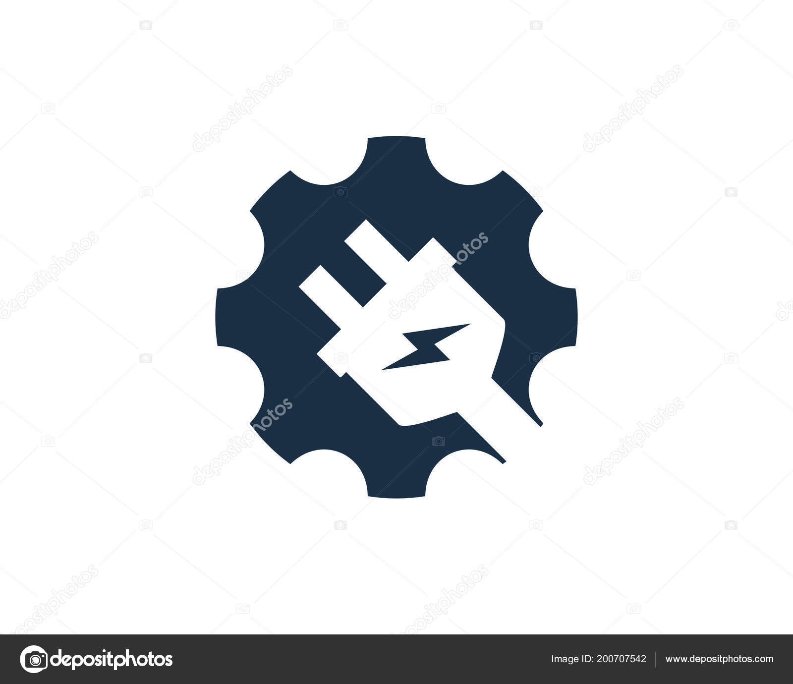 Tool Electric Logo Icon Design Stock Vector by ©putracetol 200707542