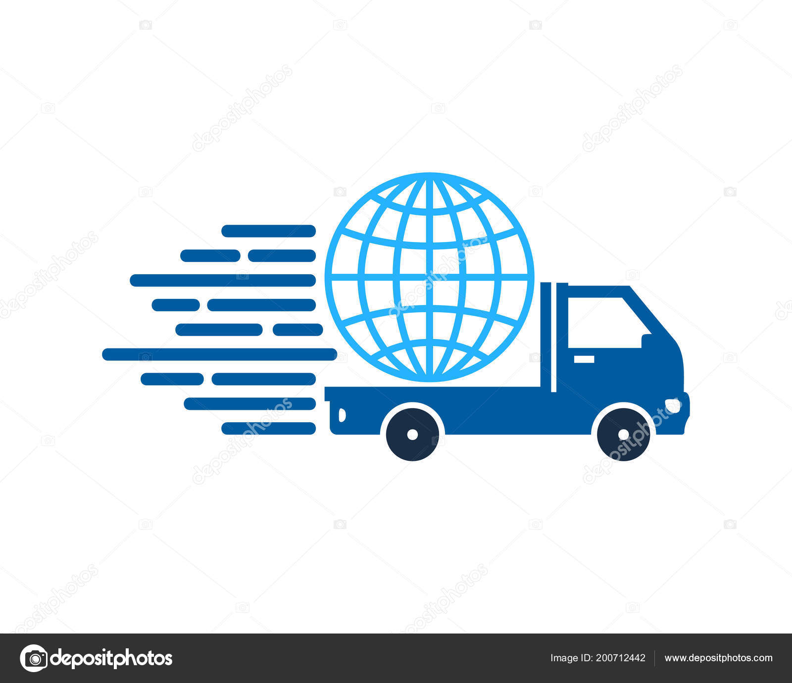 International Truck Logo Vector
