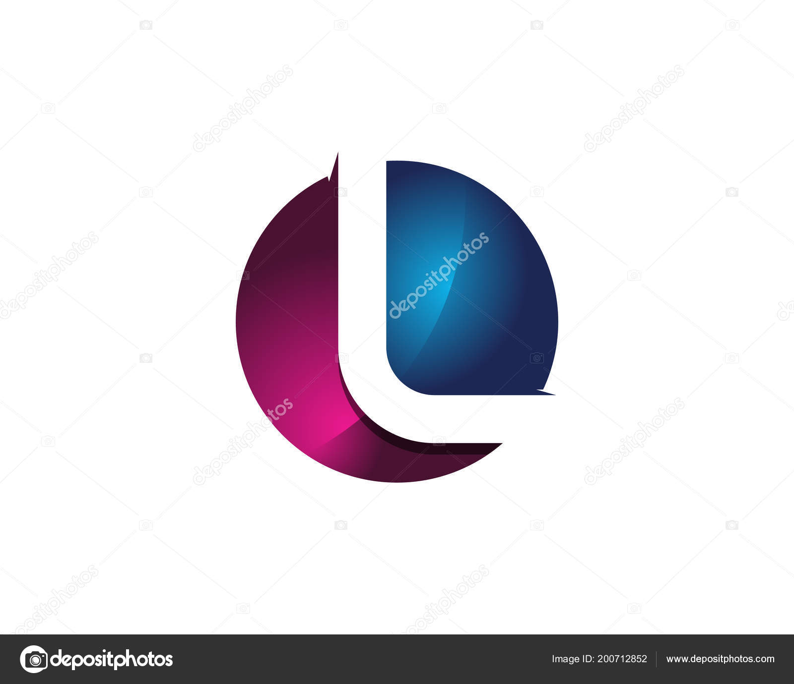 Letter Circle Logo Design Template Stock Vector Image by ©putracetol ...