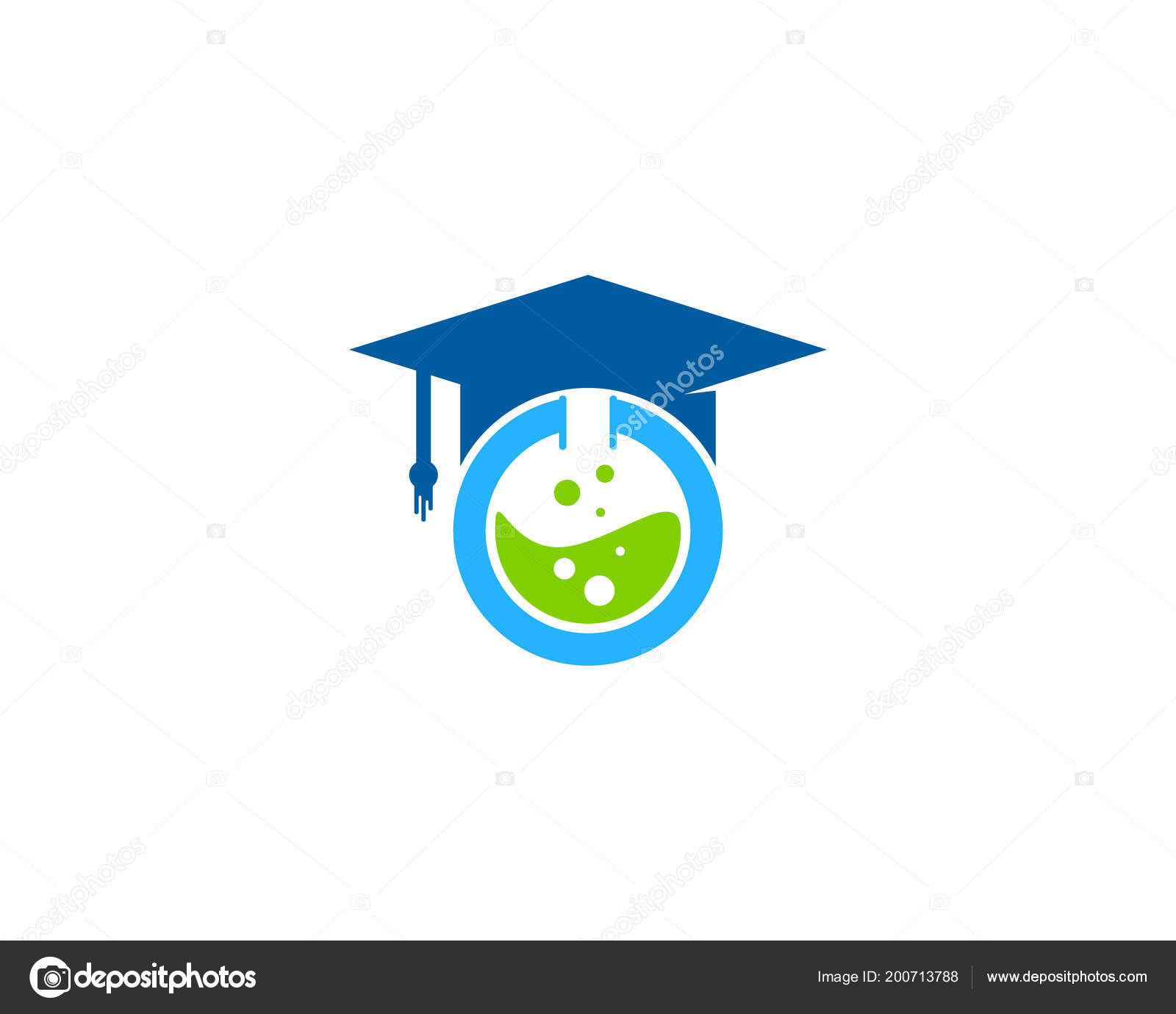 Lab Education Logo Icon Design Stock Vector by ©putracetol 200713788