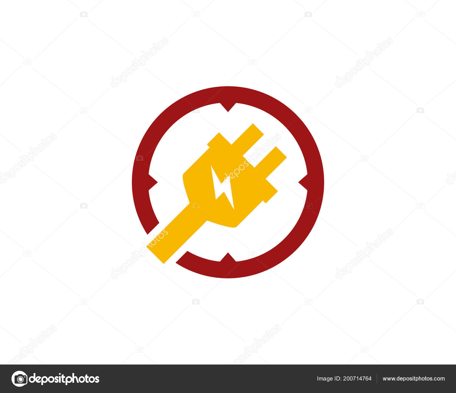 Target Electric Logo Icon Design Stock Vector by ©putracetol 200714764