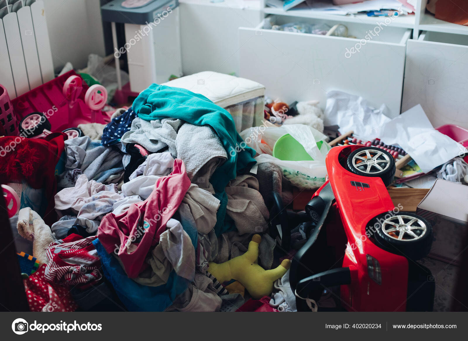 Messy Classroom Floor
