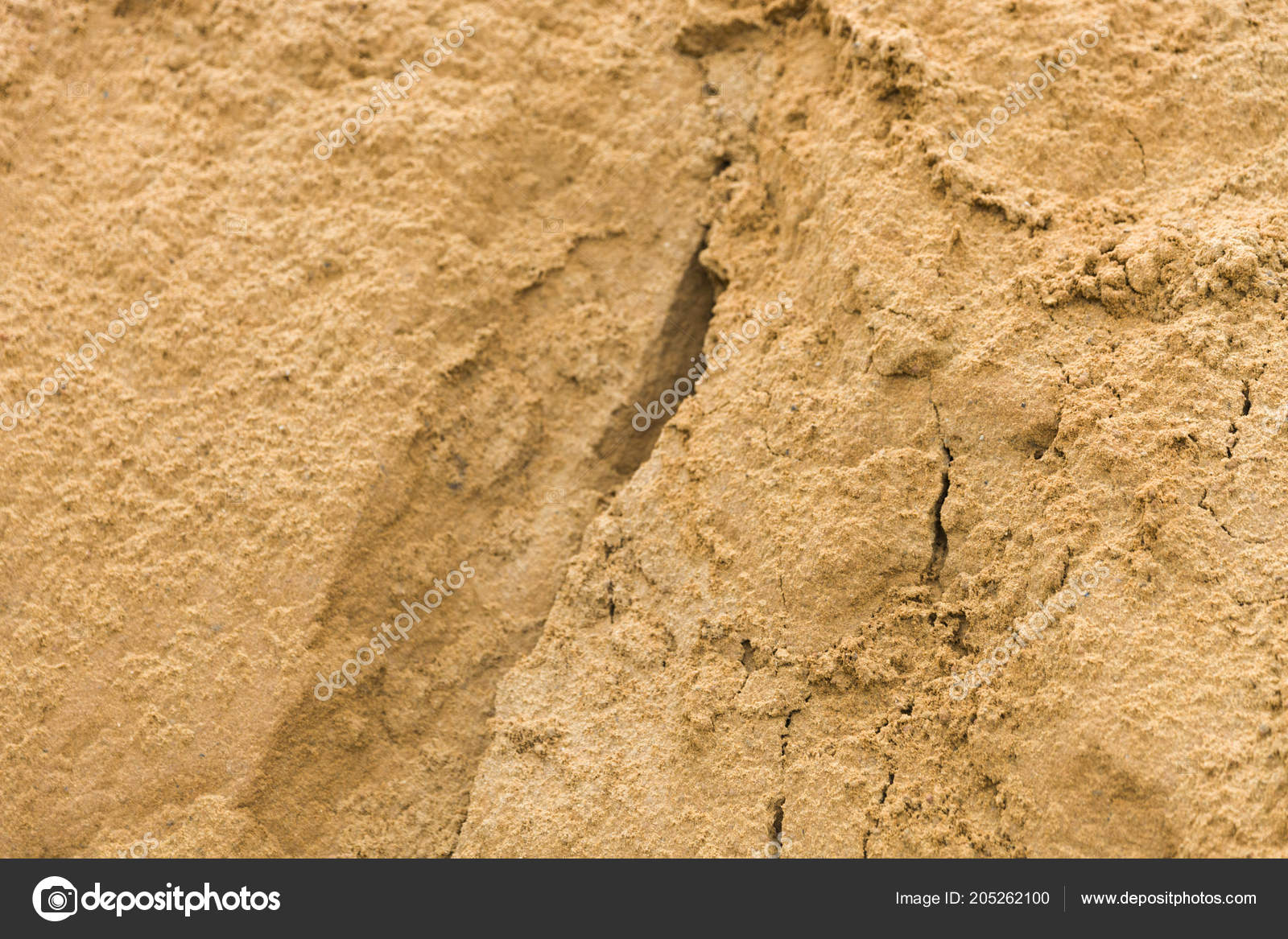 Sand Texture Desert Slowly Cracking Falling Away Stock Photo by ©info ...