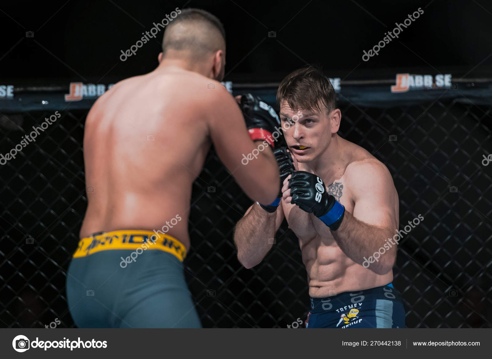 Superior challenge 19 between Moraad Moreno (SWE) and Mika Kuron — Stock Editorial Photo © steho ...