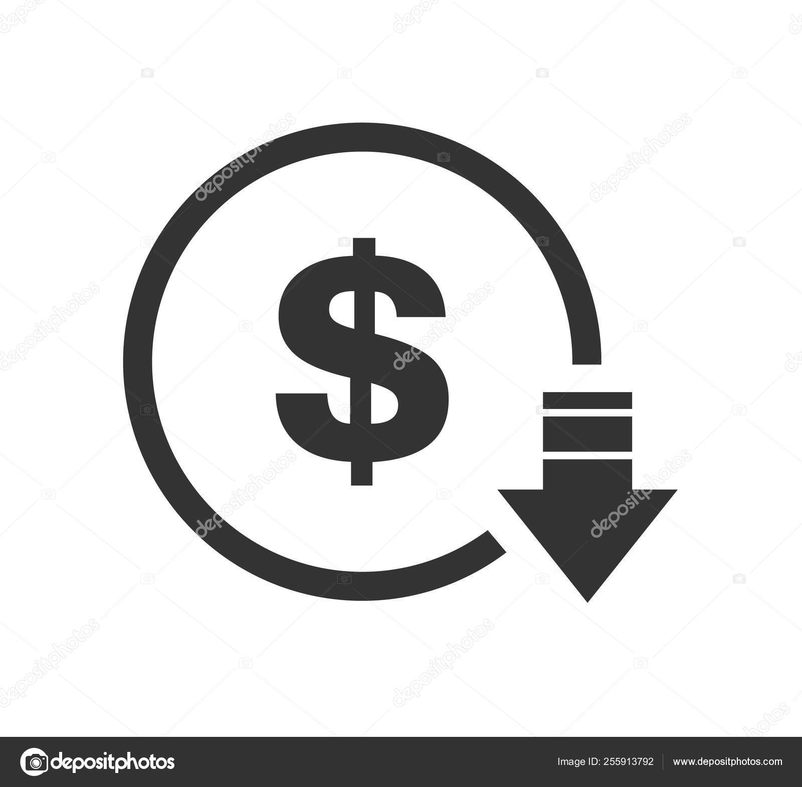 Cost Saving Icon Vector