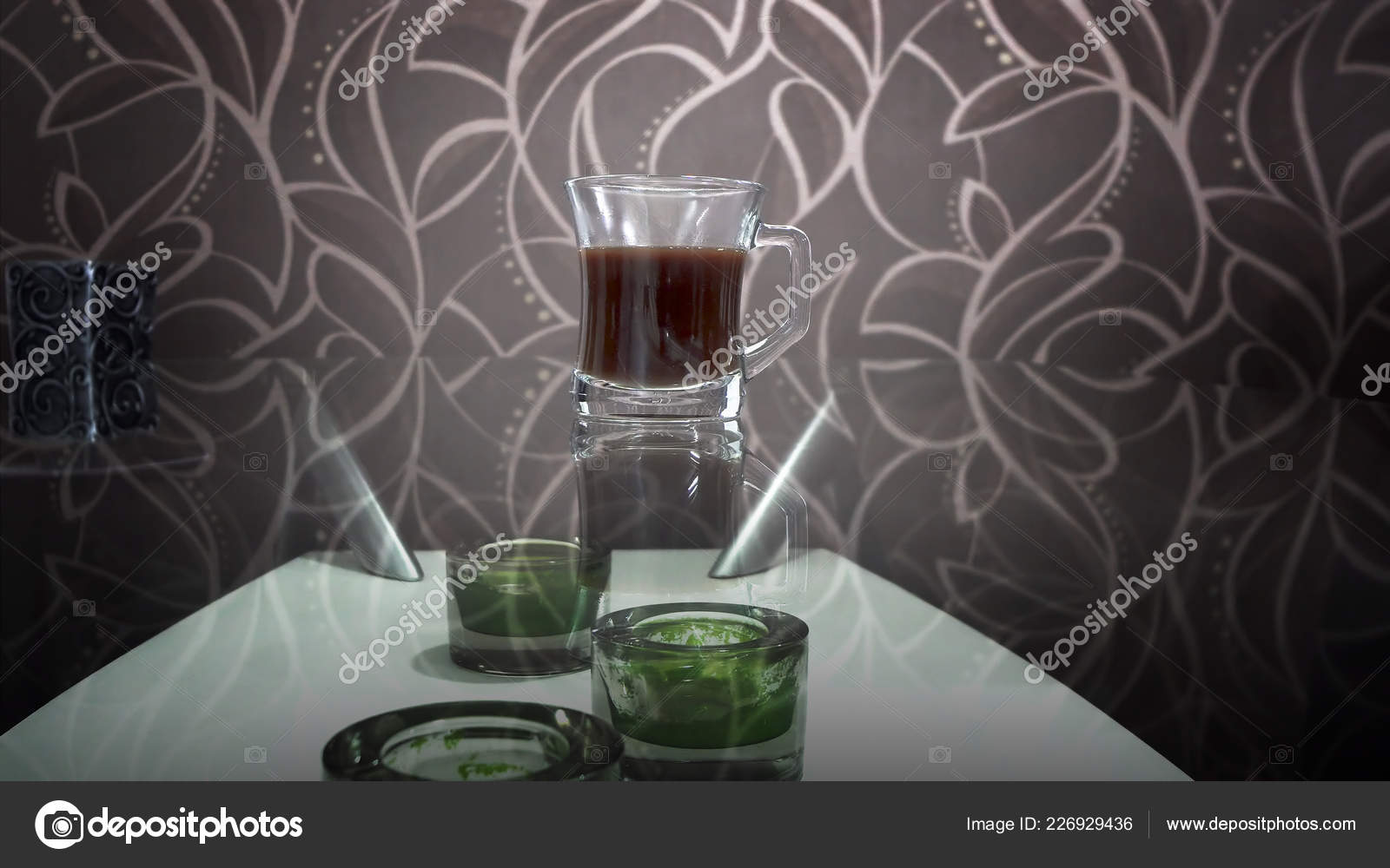 Glass Table Reflection