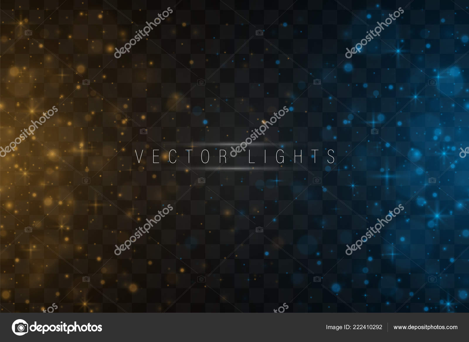 Magic glow light effect. Stock Vector by ©ikril 222410292