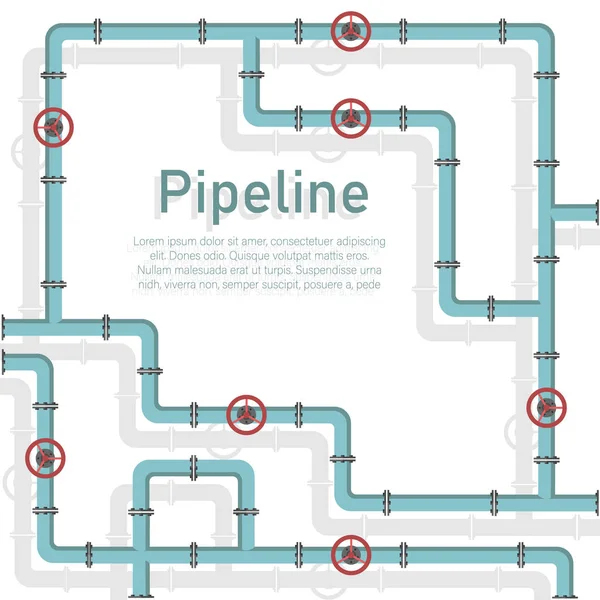 Vector pipeline background Stock Vector Image by ©Lemuur #93209616