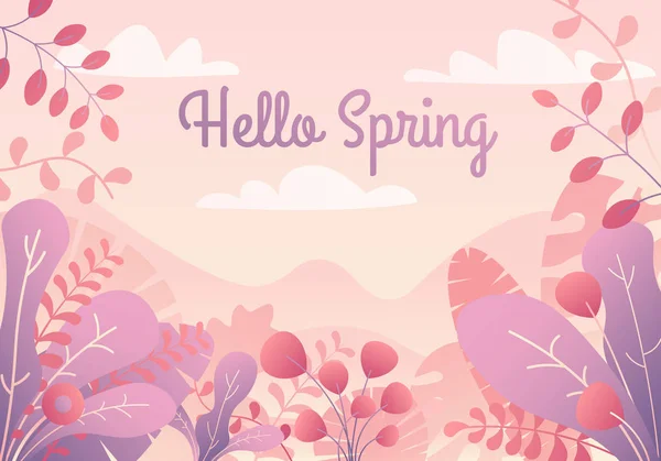 100,000 Hello spring background Vector Images | Depositphotos