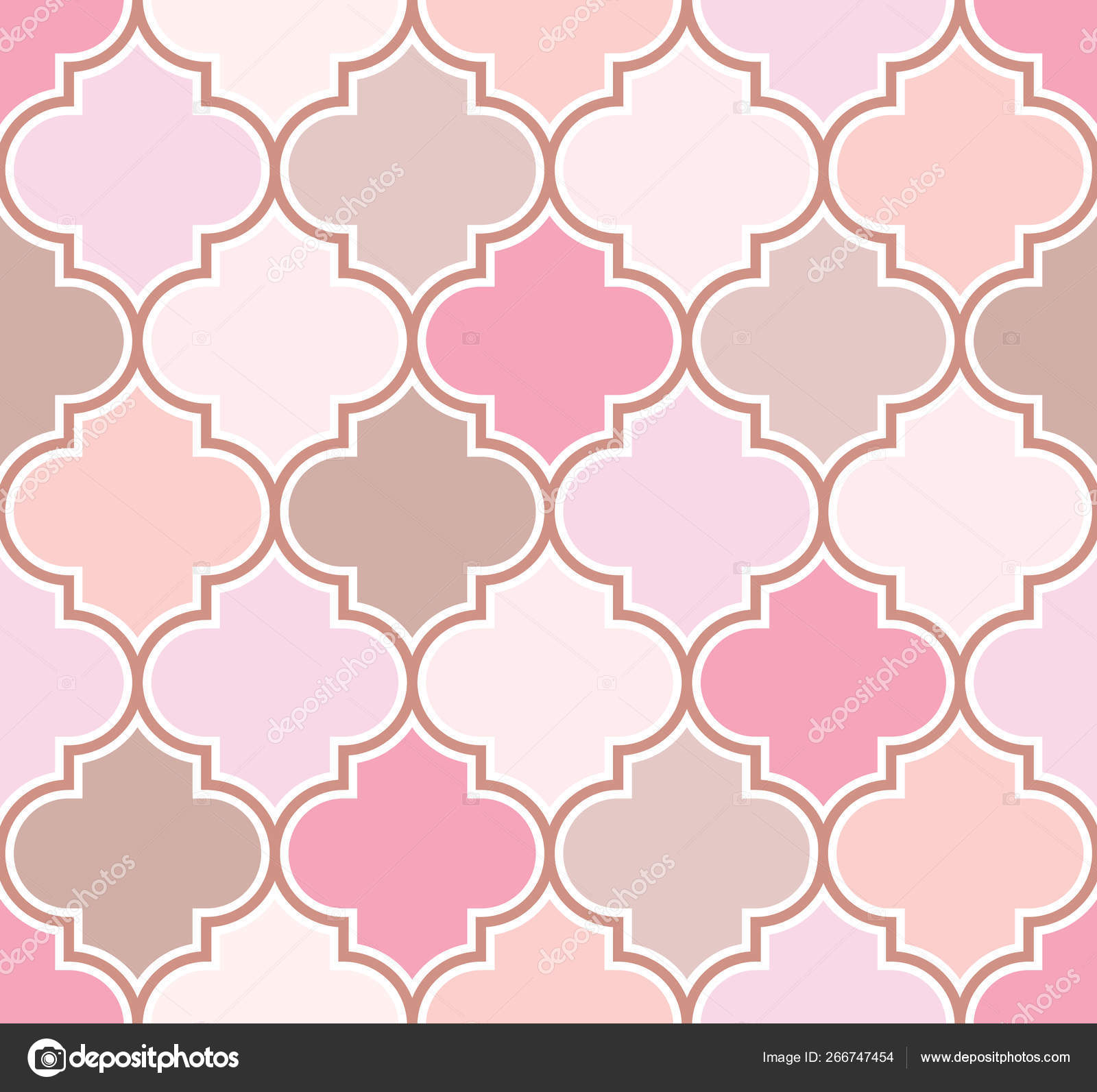 Pink Moroccan Pattern