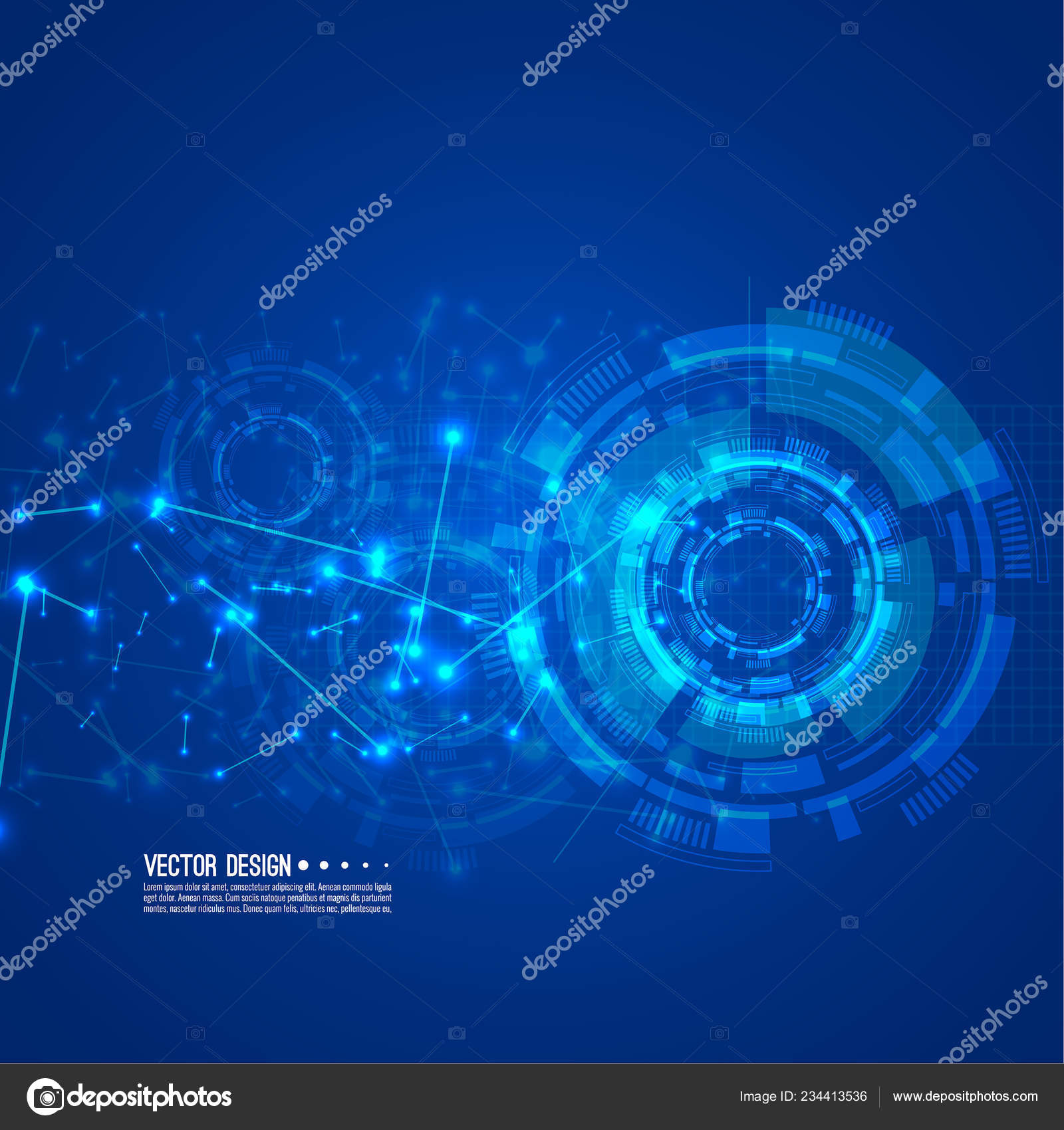 Abstract technology background Stock Vector Image by ©sumkinn #234413536