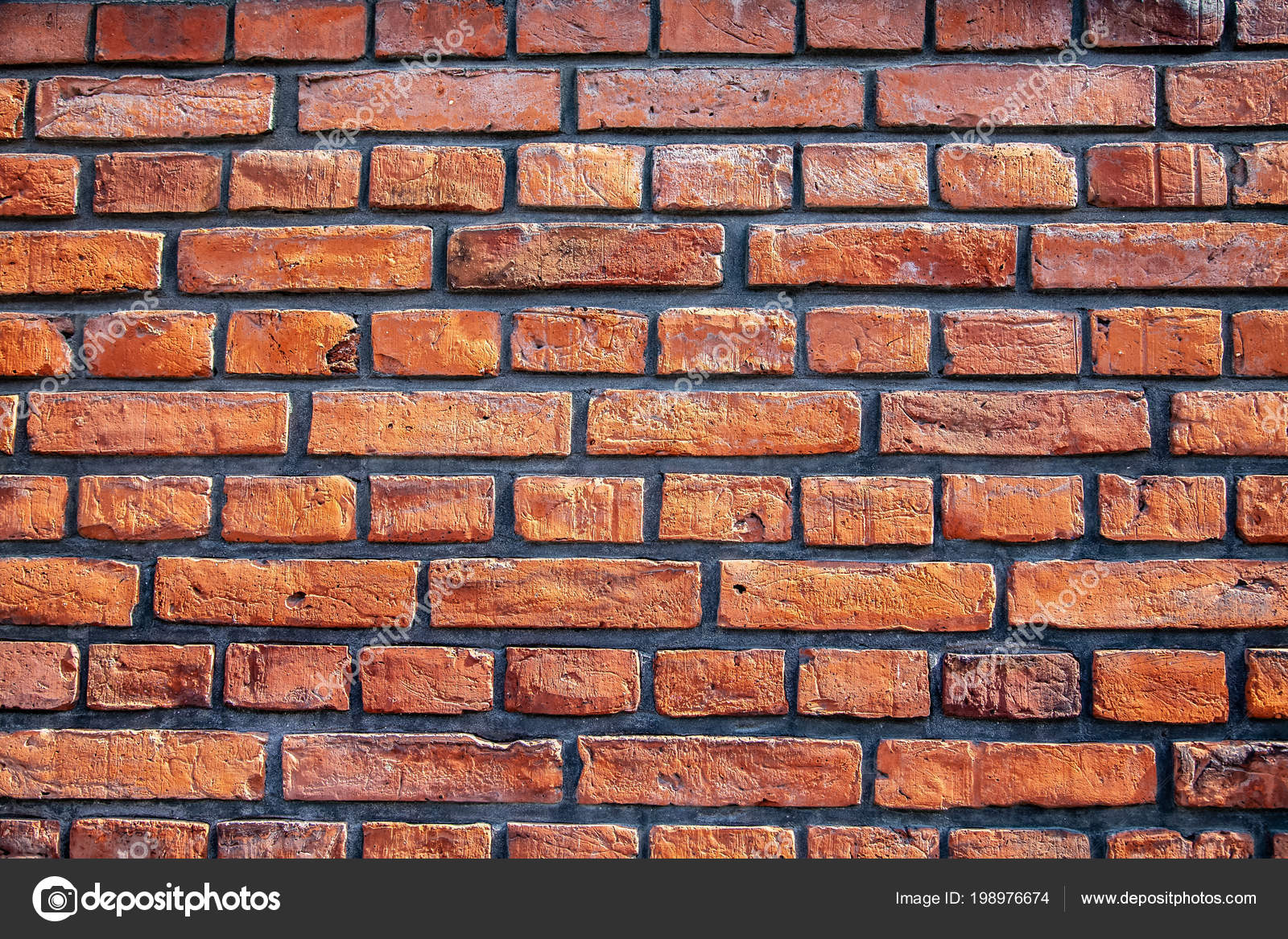 Full Frame Empty Brick Wall Background — Stock Photo © MarusiaBO #198976674