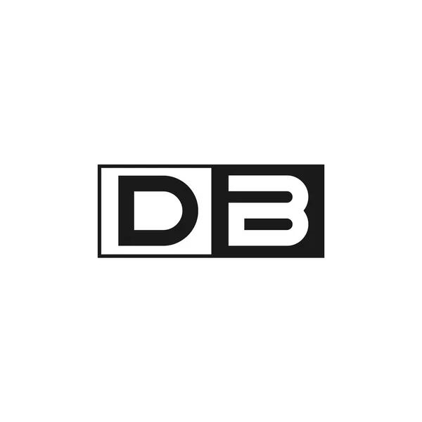 Litera db logo imágenes de stock de arte vectorial | Depositphotos