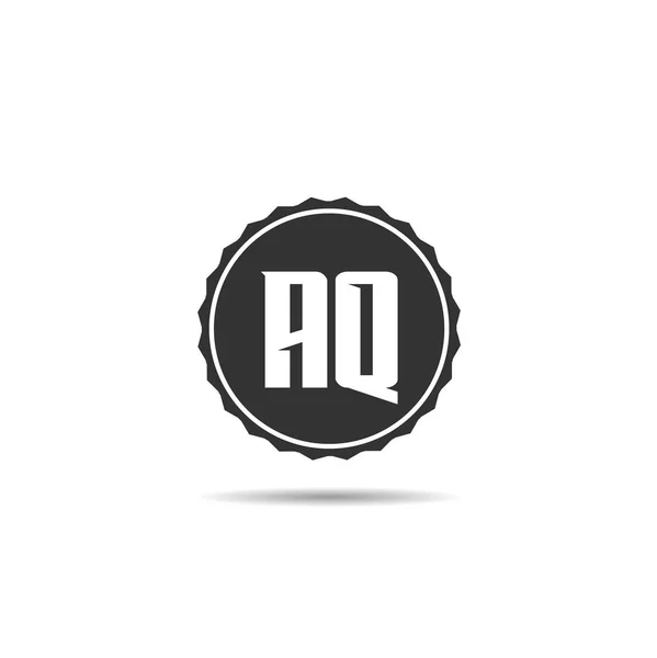 Diseño del logotipo de aq imágenes de stock de arte vectorial ...