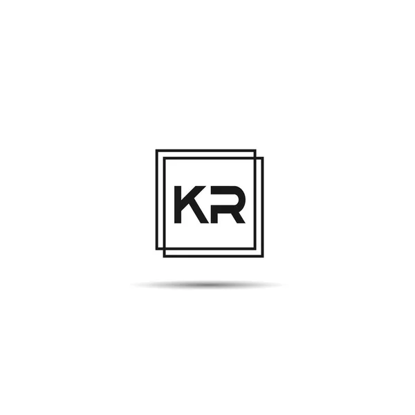 Kkr letter imágenes de stock de arte vectorial | Depositphotos