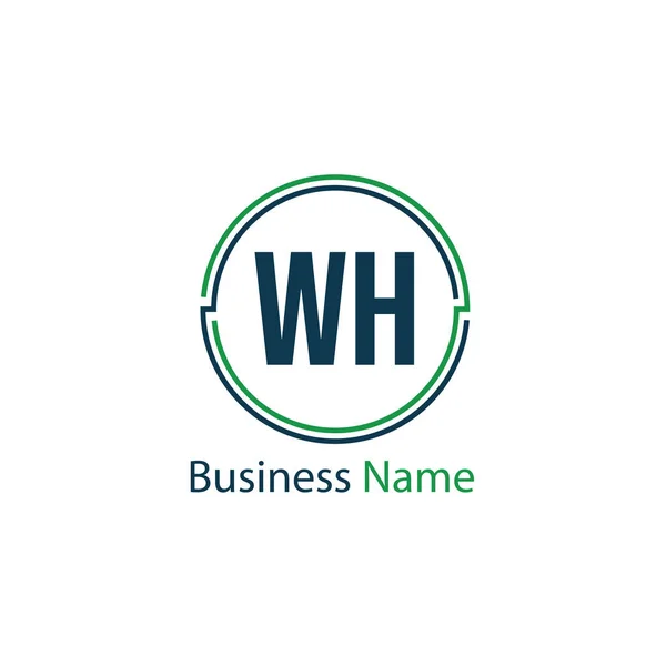 Wh logo imágenes de stock de arte vectorial | Depositphotos