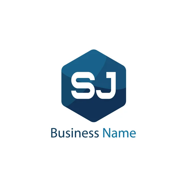 Logotipo de la letra sj imágenes de stock de arte vectorial | Depositphotos