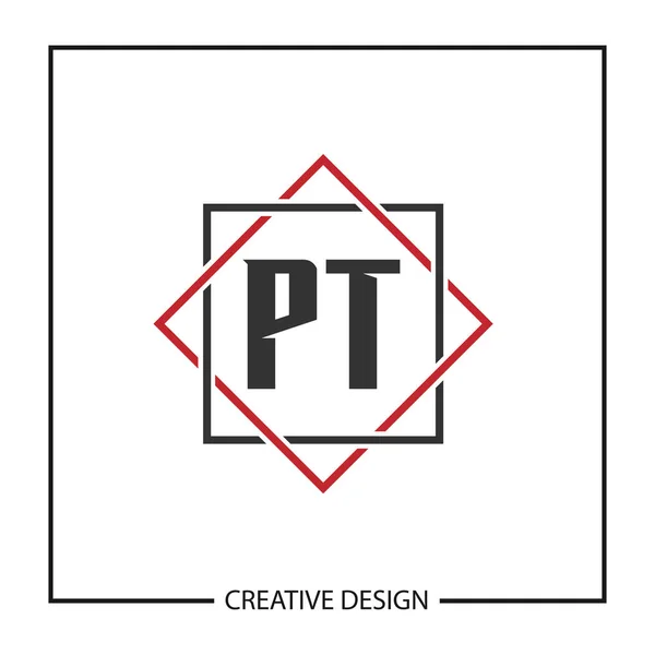 Pt logo design ภาพเวกเตอร์สต็อก Pt logo design ภาพประกอบที่ปลอดค่า ...