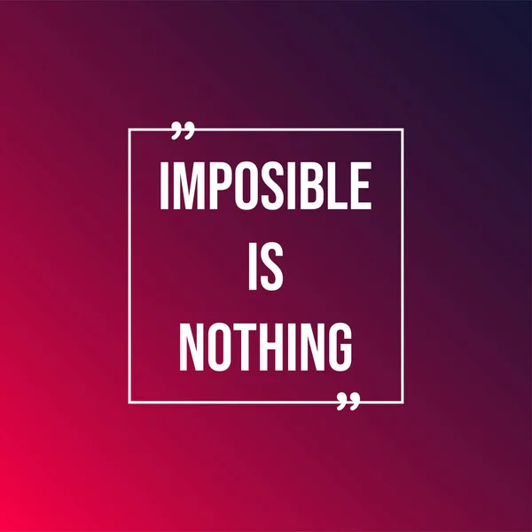Impossible is nothing Stock Photos, Royalty Free Impossible is nothing ...