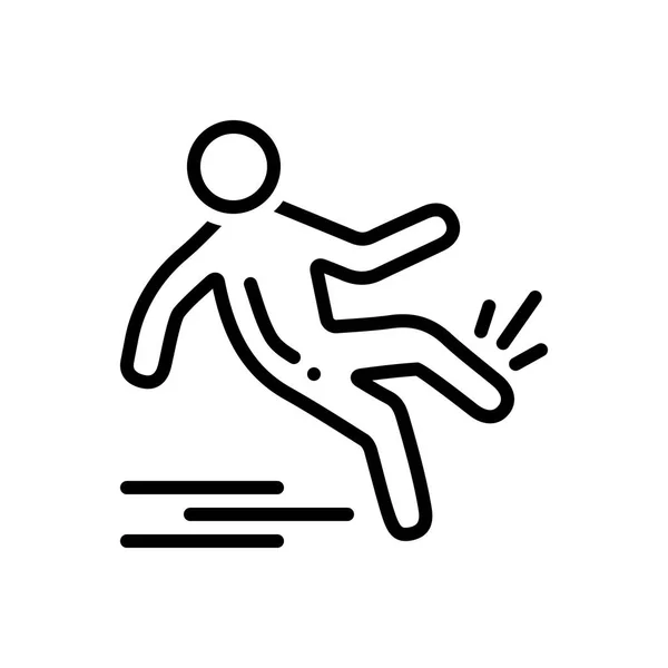 Fall Down Clipart Black And White Falling Down Girl Stock