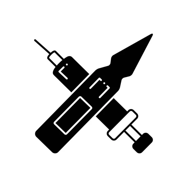 Vacuna icono imágenes de stock de arte vectorial | Depositphotos